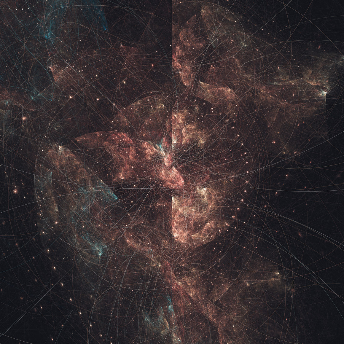 Galactic Network, an Illustration by Neo Ink Design | Creative Market