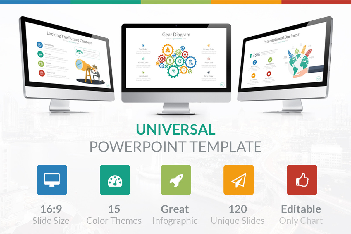 Universal Powerpoint Template, a Presentation Template by GraStudios
