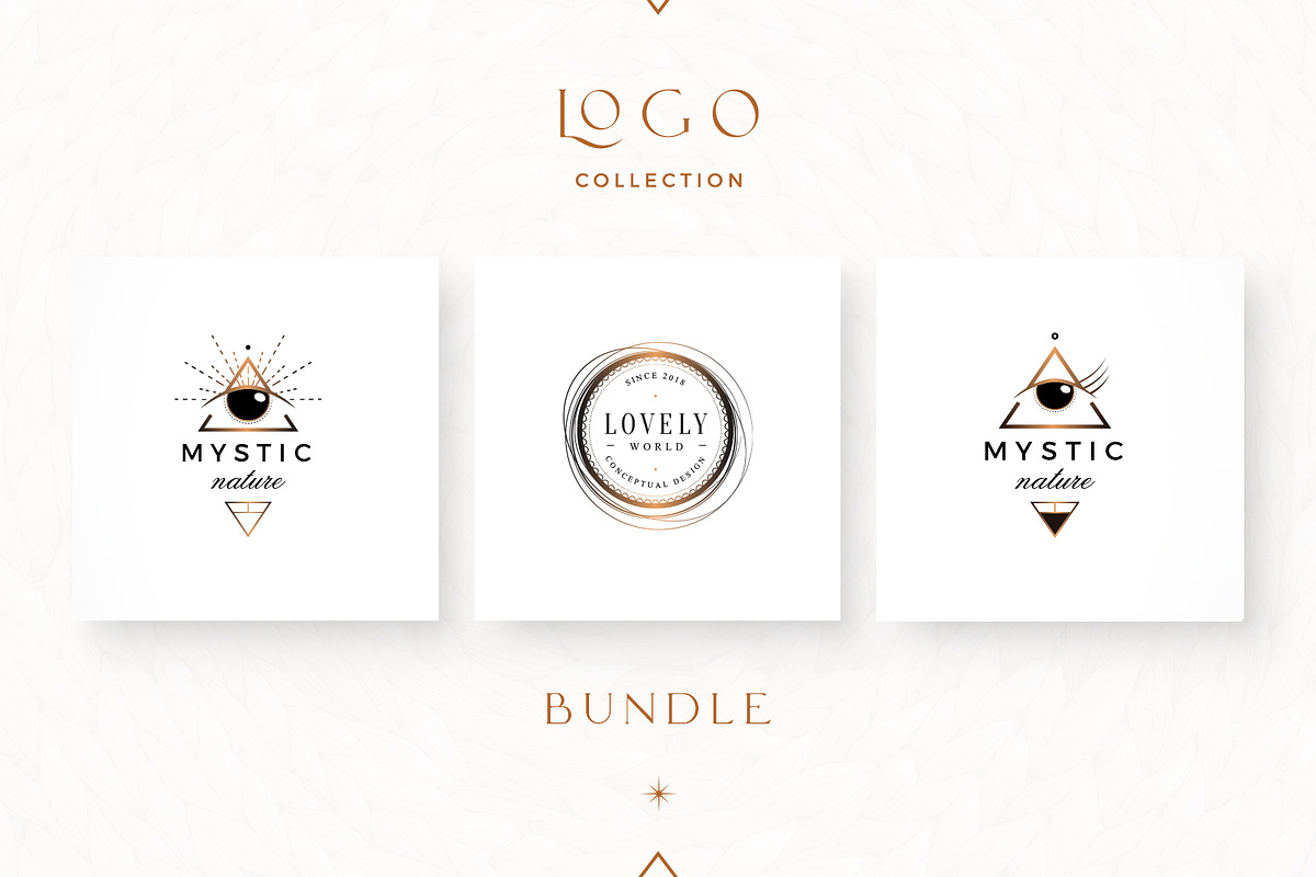 BUNDLE - Mystic Logos, a Branding & Logo Template by Wumi Studio