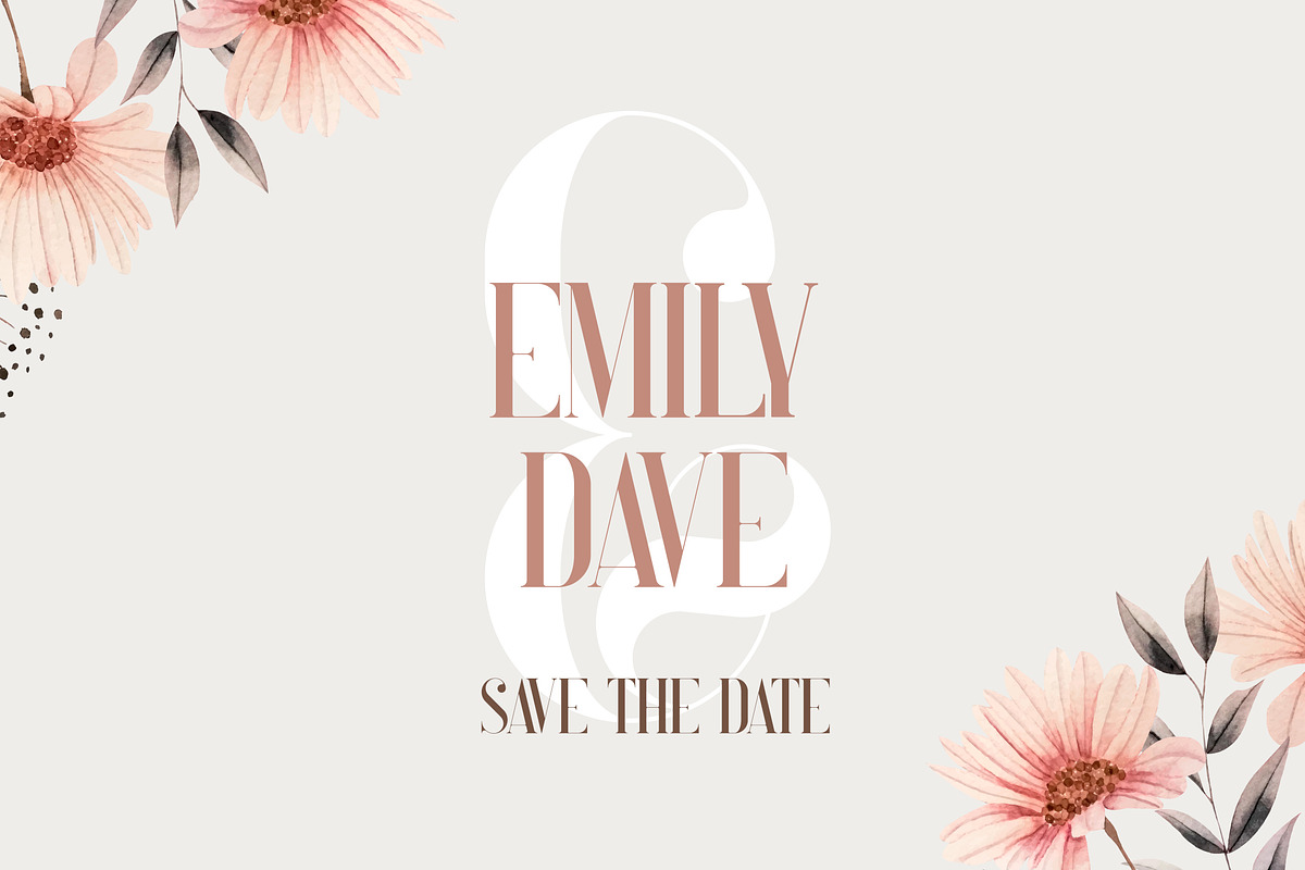 Perfectly Splendid Typeface - 5 fonts