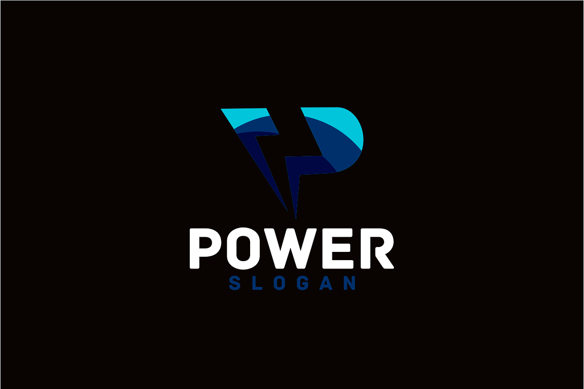 P Letter Power Logo, a Branding & Logo Template by Metrolinevision