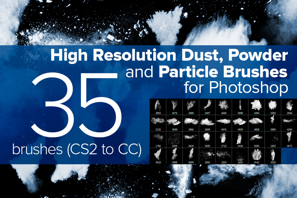 Dust, Powder and Particle Brushes, a Brush Add-On by Creative Graphics