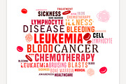 Leukemia medical poster | Healthcare Illustrations ~ Creative Market