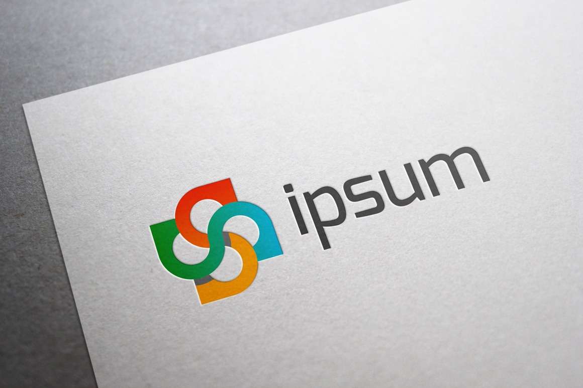 abstract logo spiral, cross, pin, a Branding & Logo Template by Bureau