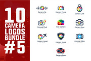 10 Camera Logo Bundle #5, a Branding & Logo Template by PutraCetol Studio