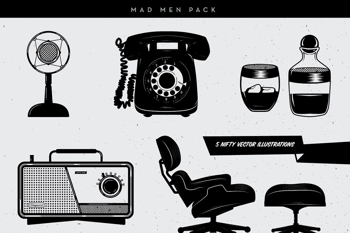 Mad Men Icons, an Icon by Bright & Stormy