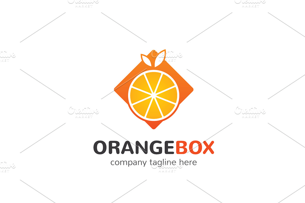 Orange Box Logo, a Branding & Logo Template by XpertgraphicD