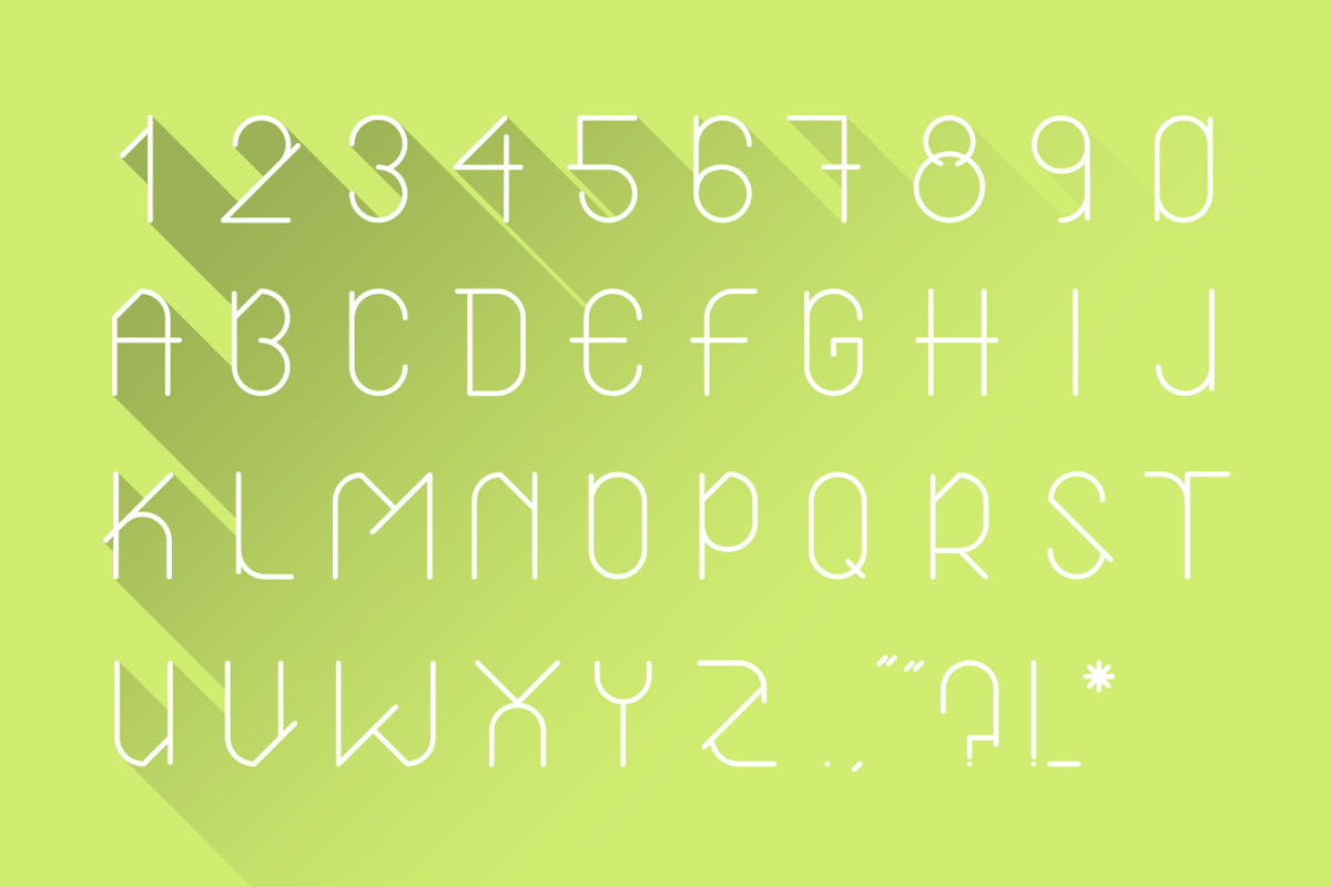 Air Typeface (Normal, Bold, Outline), a Sans Serif Font by madebychipmunk