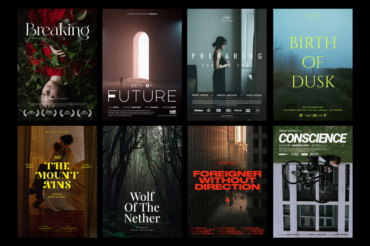 Movie Posters Vol.1, a Graphic by Pixflow
