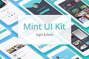 Mint UI kit | UI Kits and Libraries ~ Creative Market