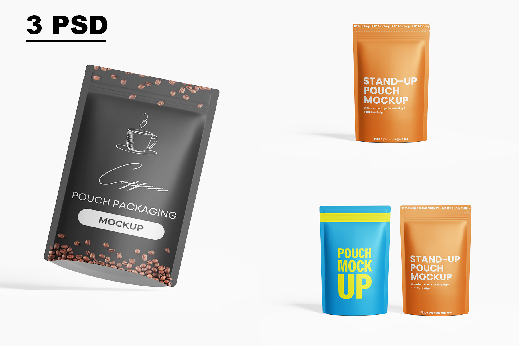 Stand-up Pouch Mockup