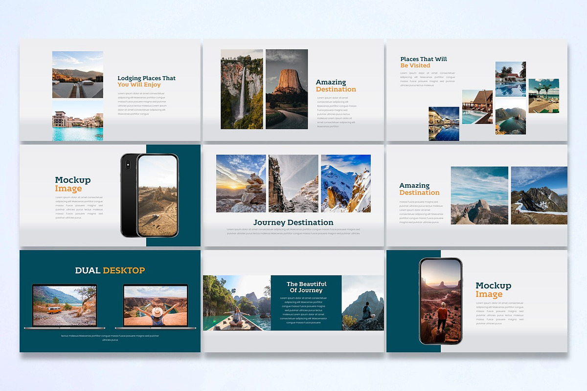 Journey - Powerpoint Template, a Presentation Template by UnicodeID