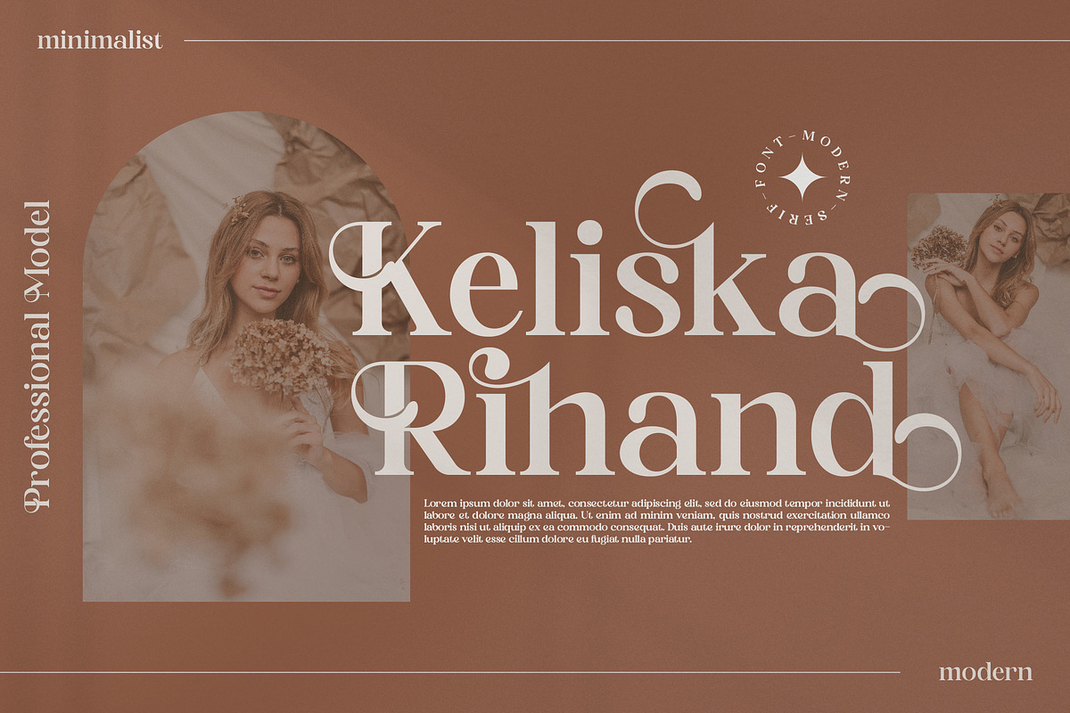 Adoha Modern Serif Font, a Serif Font by Storytype Studio