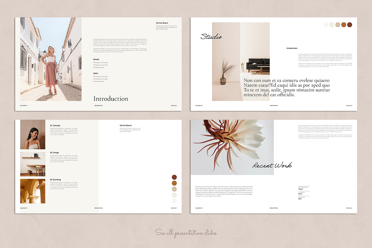 Client Welcome Presentation Template, a Presentation Template by ...