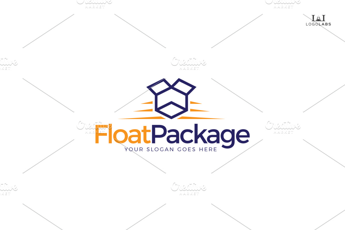 Float Package Logo, a Branding & Logo Template by LogoLabs | Creative ...
