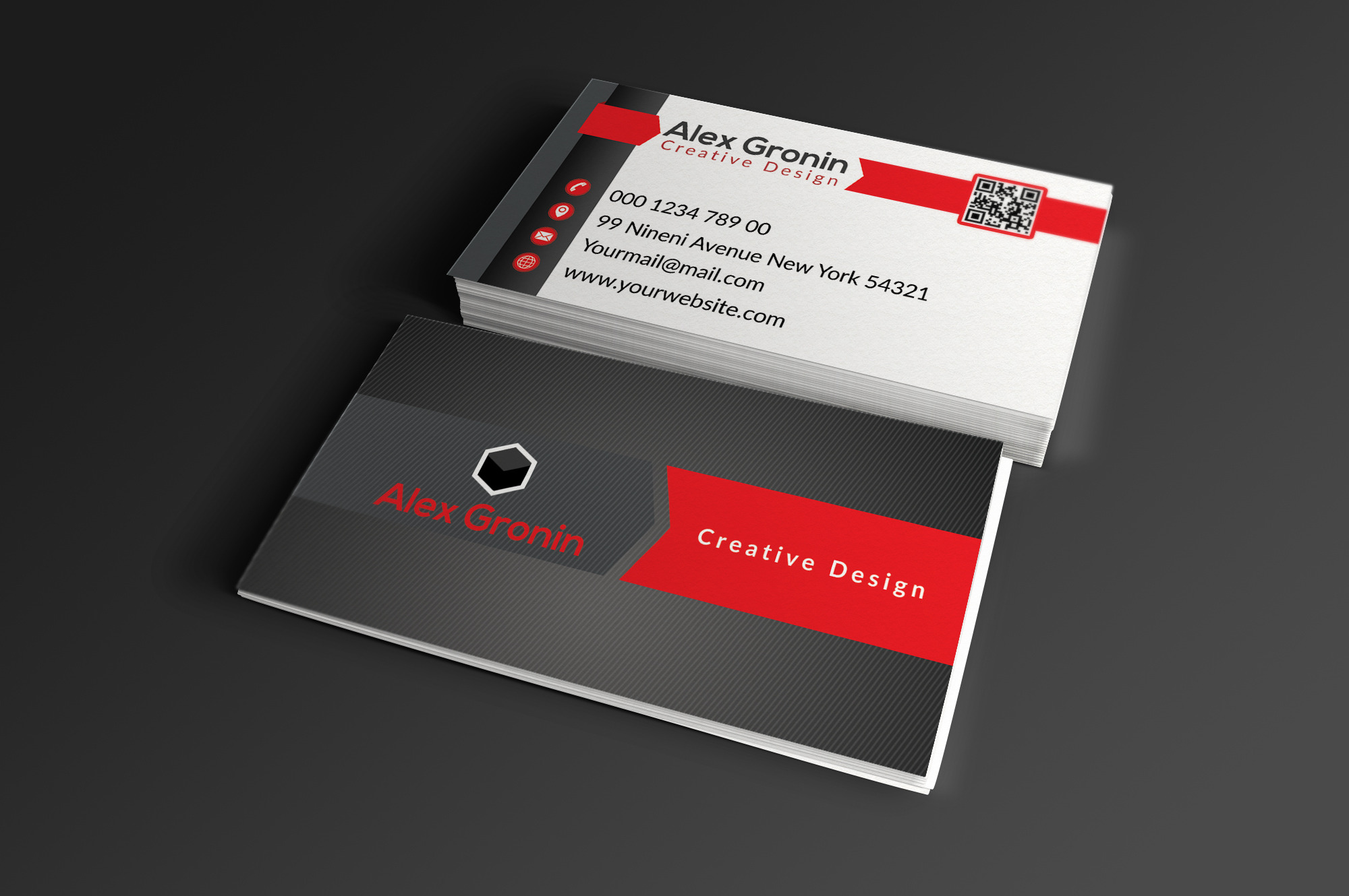 Business Card Multipurpose Template, a Business Card Template by DreamColor
