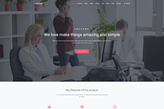 Landsay - Landing Page Template, a Bootstrap Template by Pichforest Studio