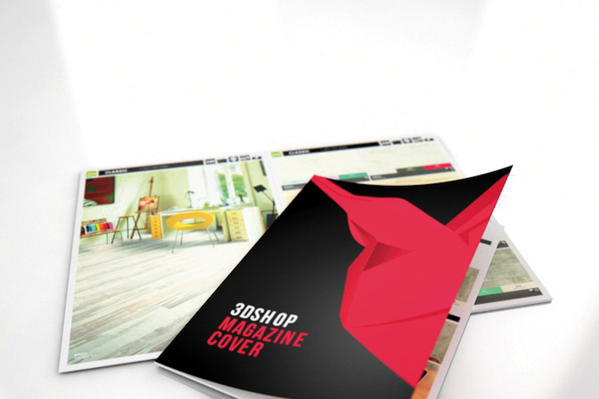 3D Magazine / Book Layout Template, an Object 3D Model by 3Dshop