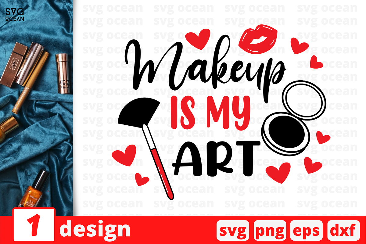 Makeup SVG Bundle, an Illustration by svgocean