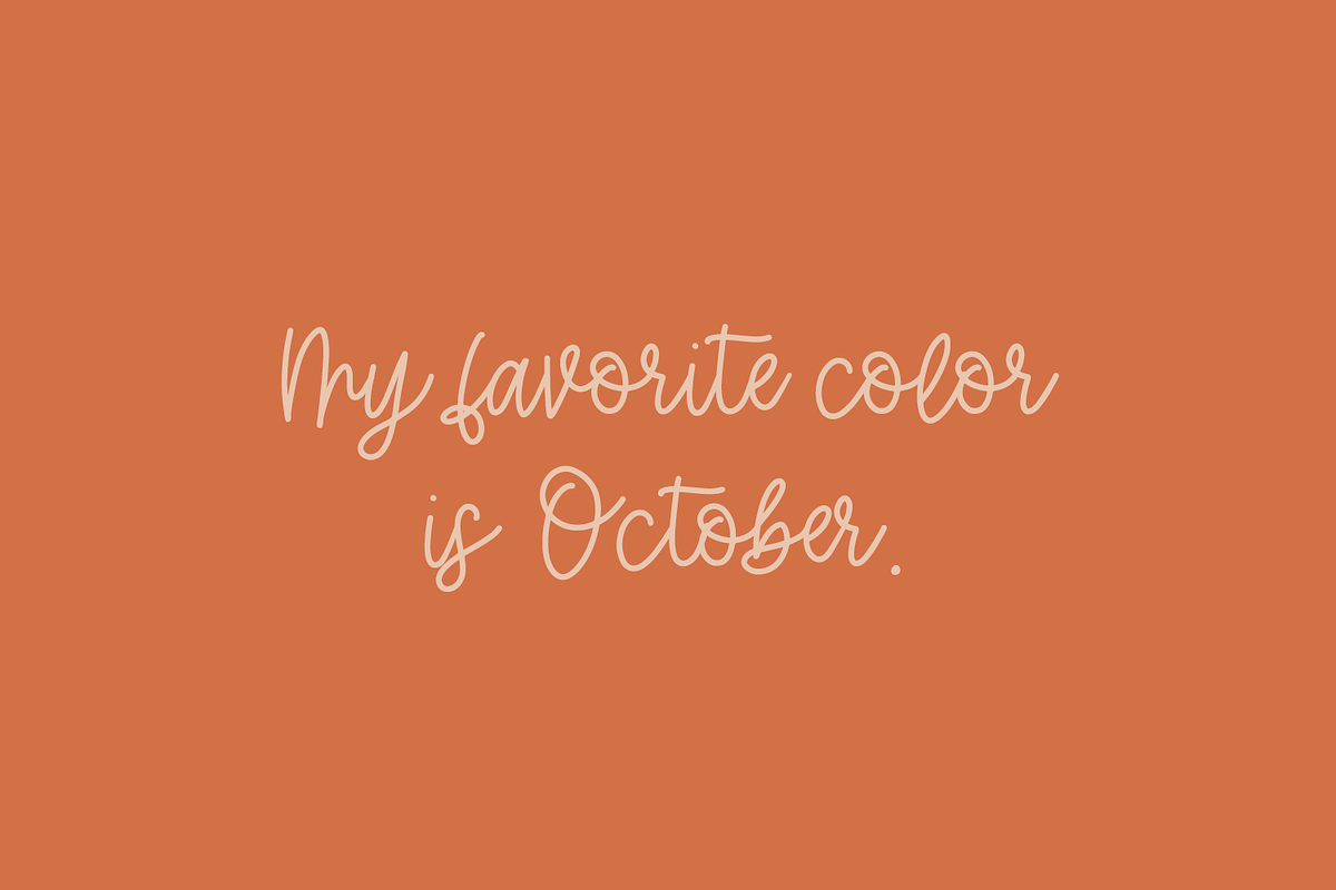 Hey Pumpkin Script Font, a Script Font by Beck McCormick
