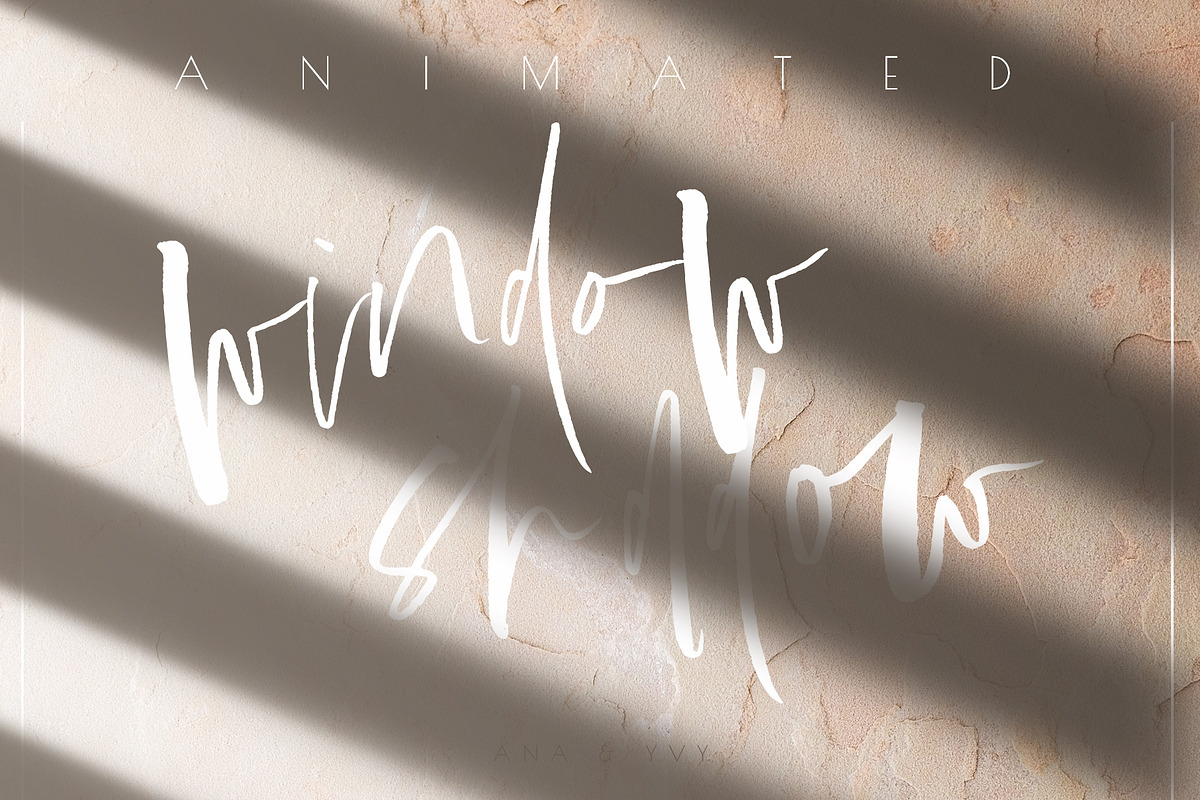 Animated Shadow & Light Overlay, a Texture Graphic by ana & yvy