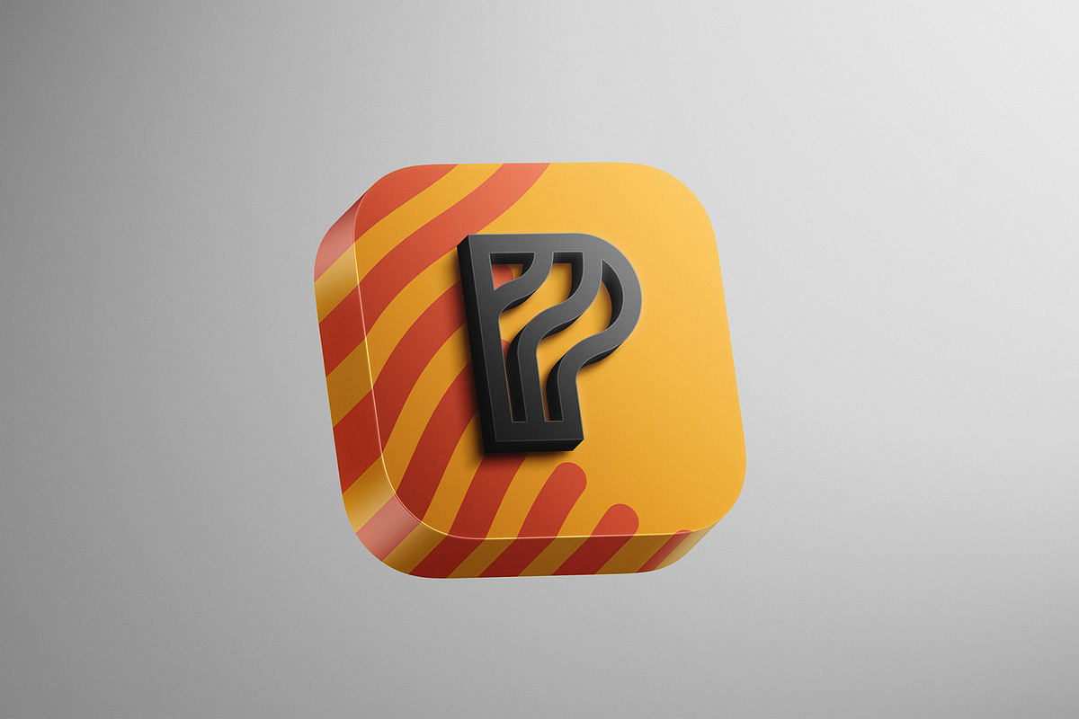Logo Mockup 3D Icon App, a Product Mockup by Asylab