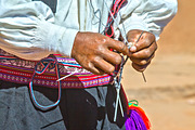Knitting man in Peru, a Person Photo by Patricia Hofmeester