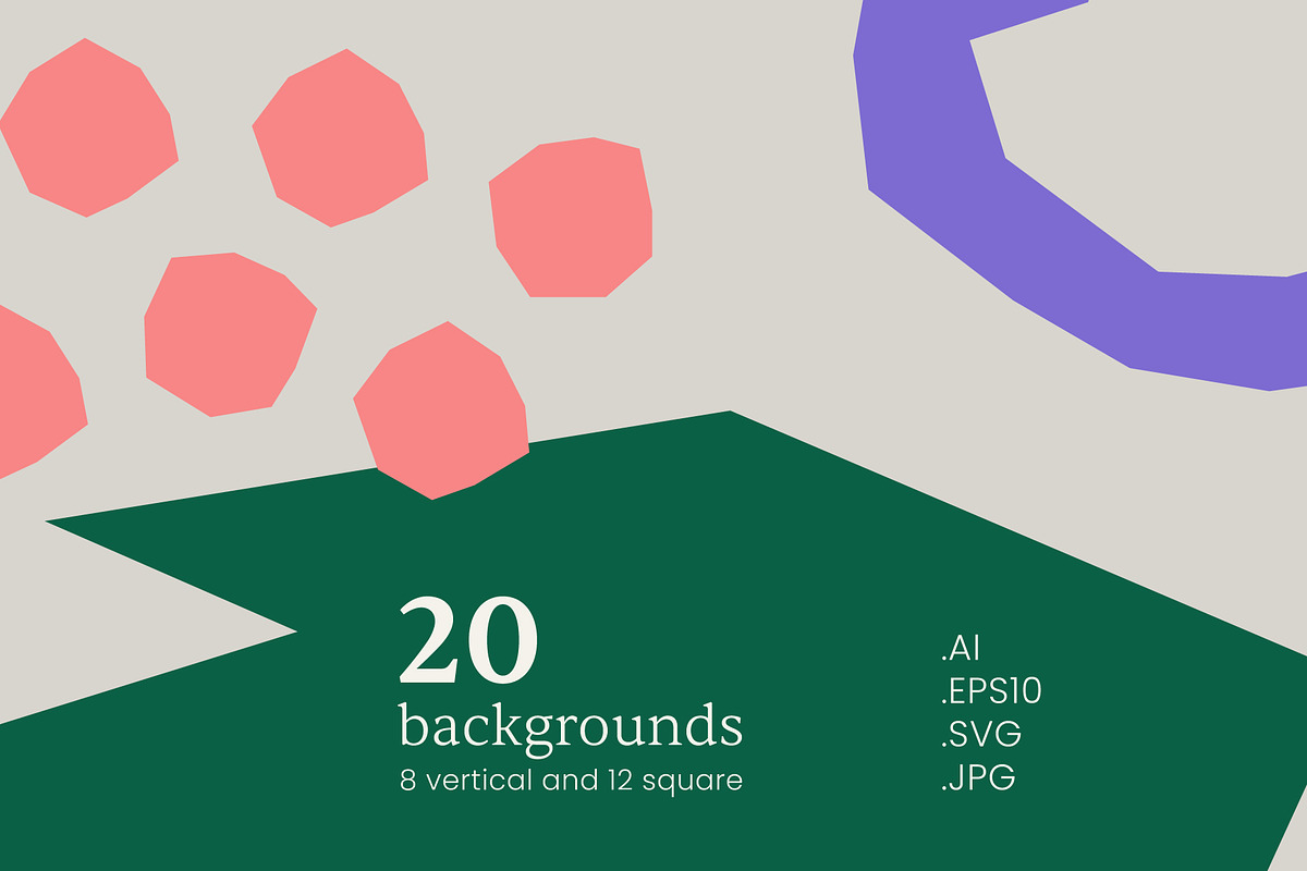 Angular Shapes, an Object Graphic by Léo Alexandre