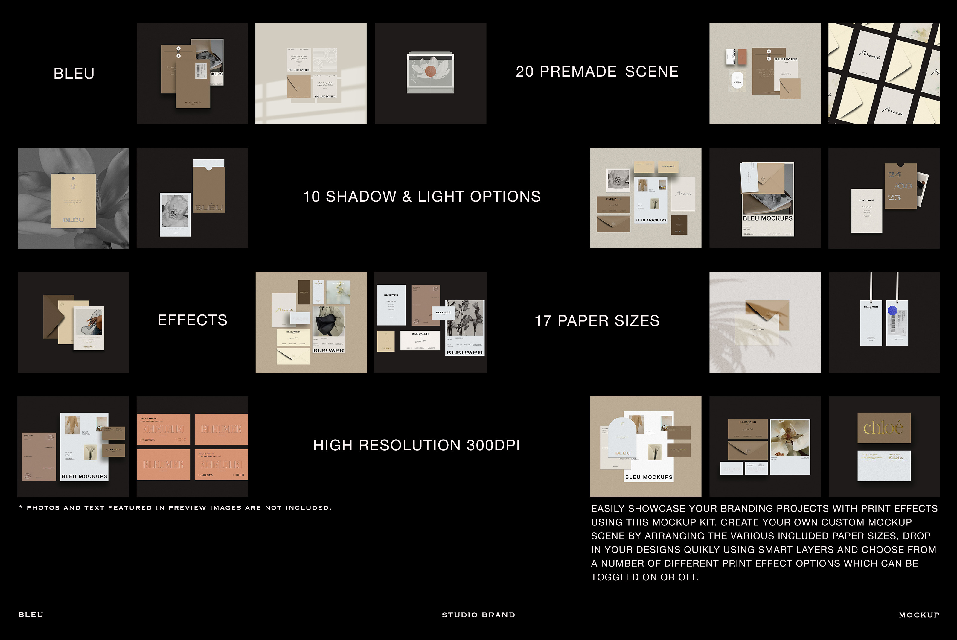 Emboss Deboss Branding Mockup Kit, a Books & Magazine Mockup by Studio ...