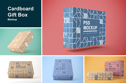 Thanksgiving Box Mockup, a Cups & Container Mockup by Qaleb Studio