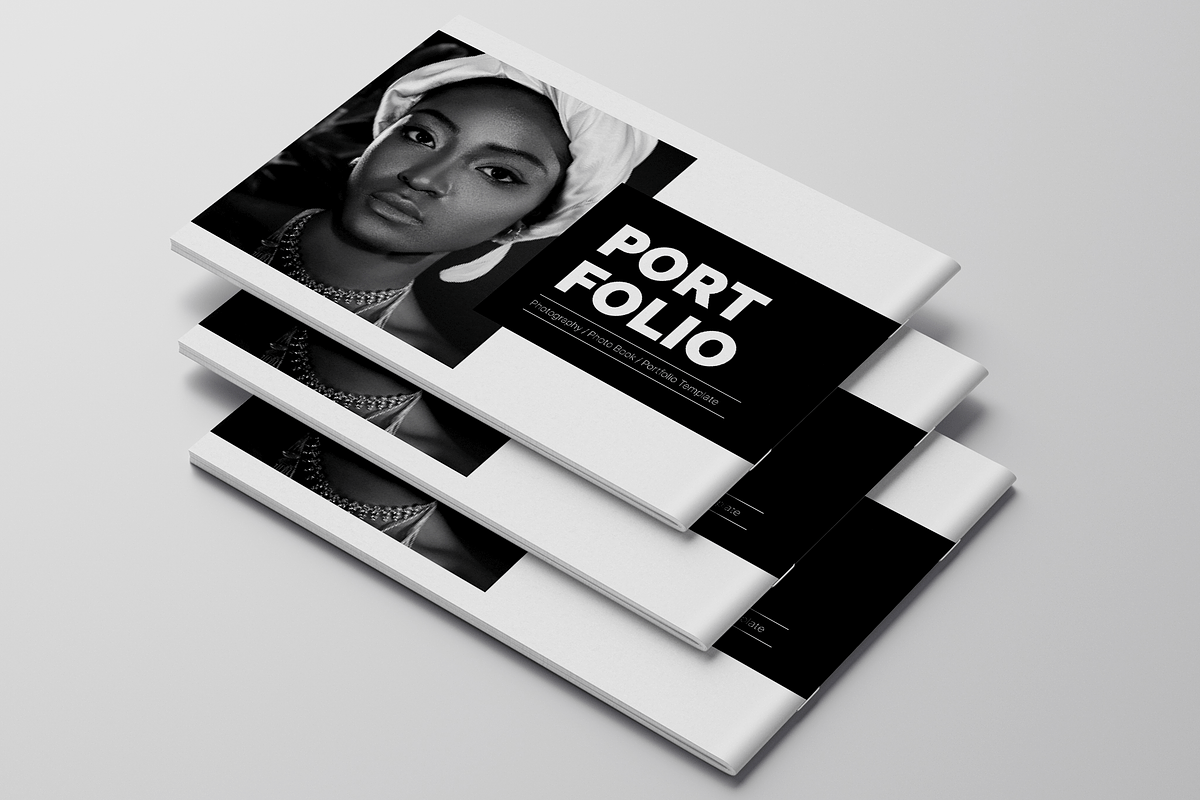 Photobook Portfolio Design Template