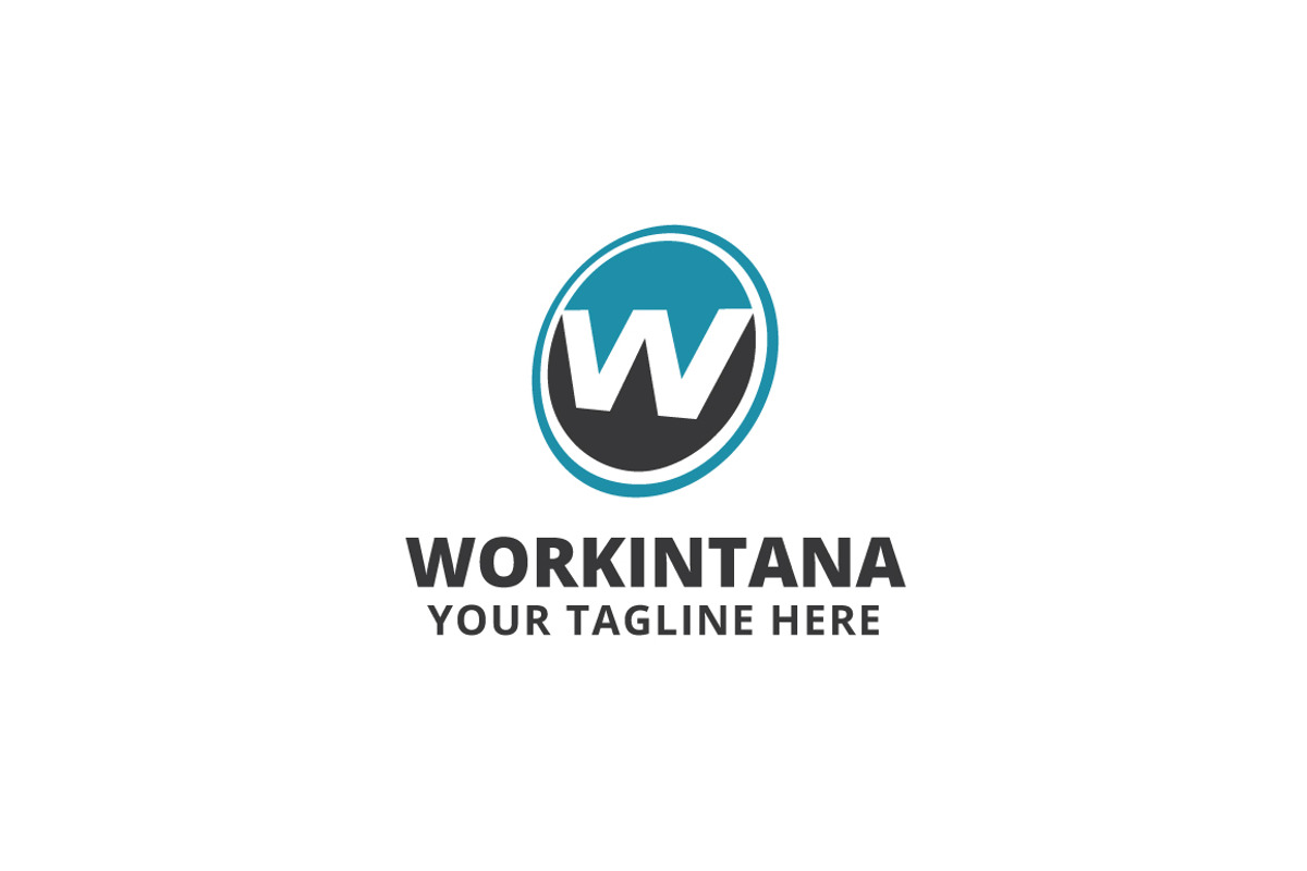 Workintana Logo Template, a Branding & Logo Template by Logo20