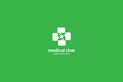 Medical Chat Logo, a Branding & Logo Template by CAIRON CREATIVESTUDIO