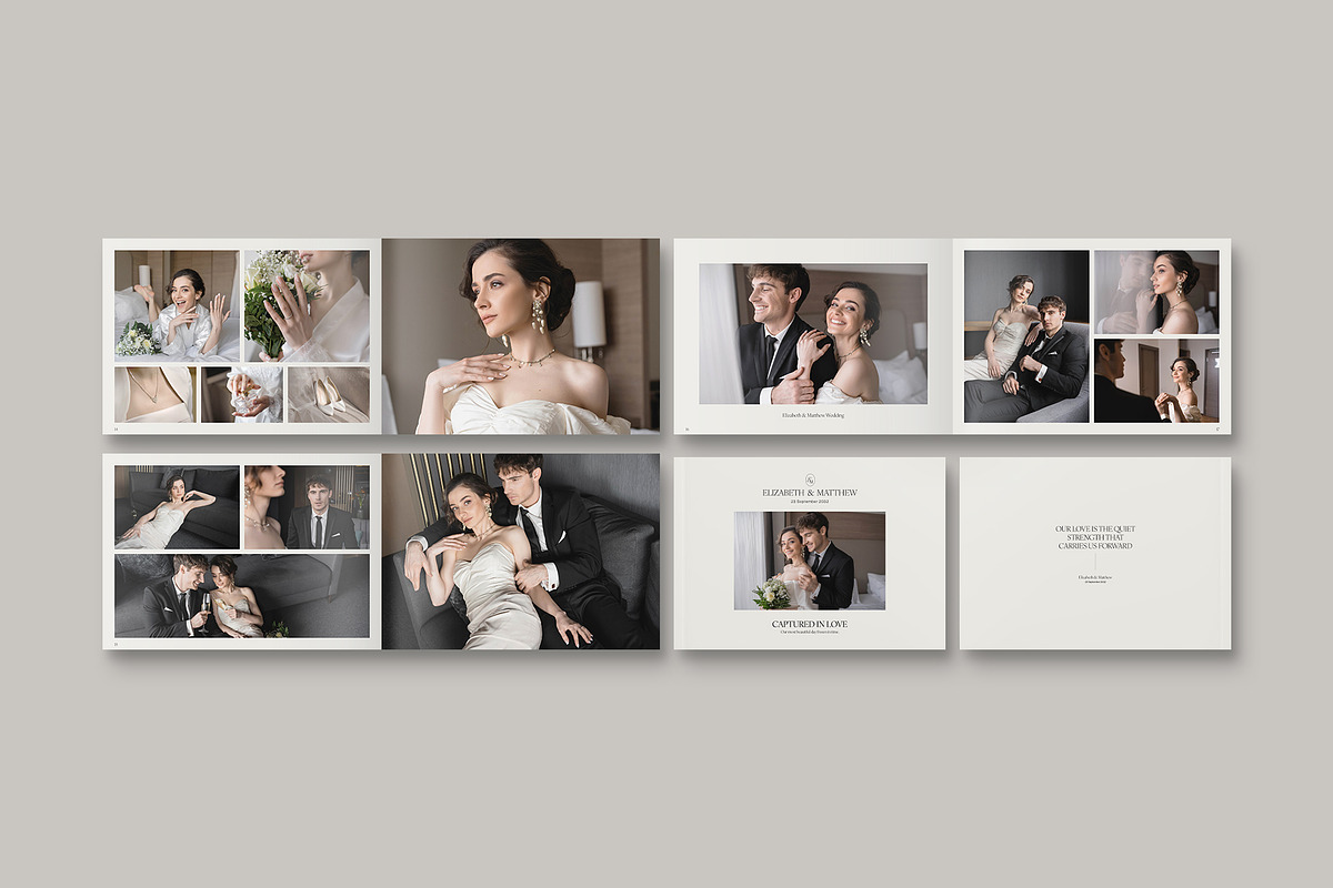 Landscape Photo Album Template, a Brochure Template by BrandPacks