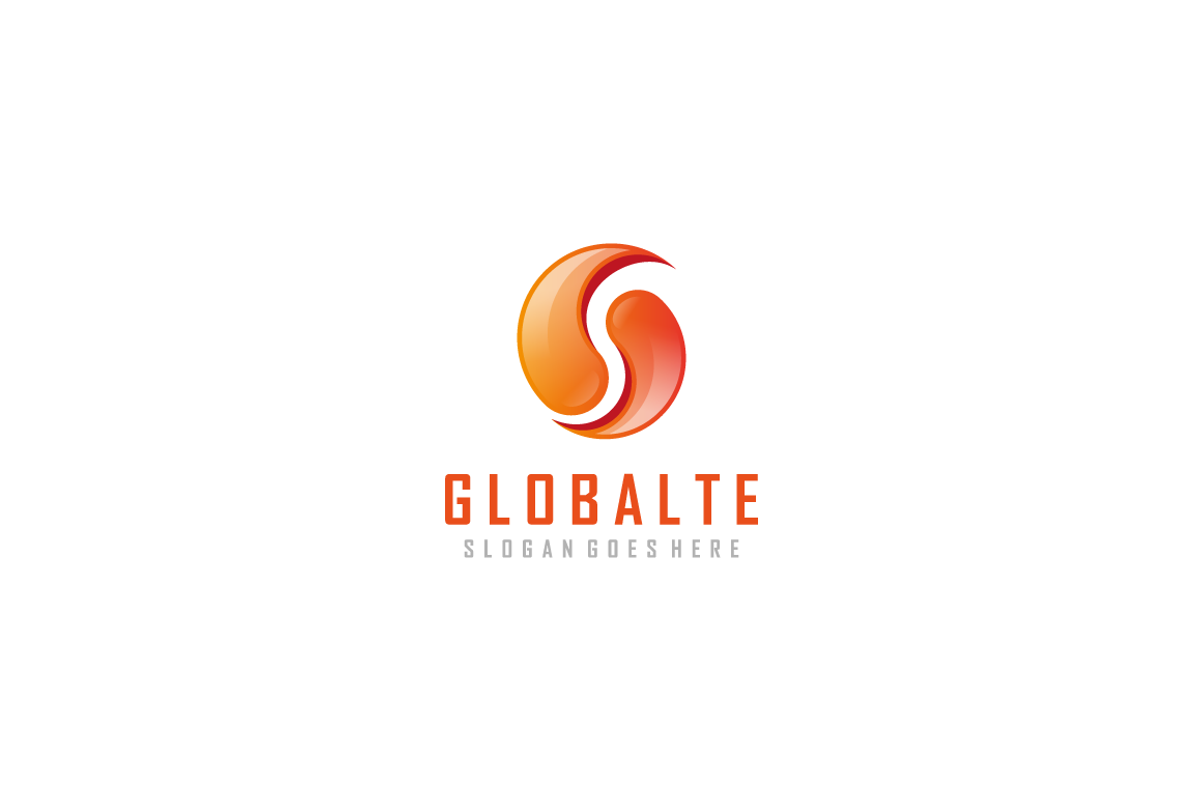 Global IT Tech Logo, a Branding & Logo Template by 3ab2ou