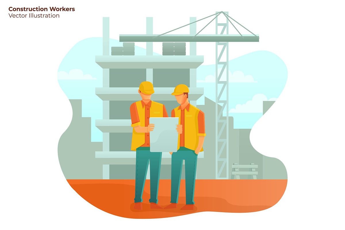 Construction - Vector Illustration, a Technology Illustration by AQR ...