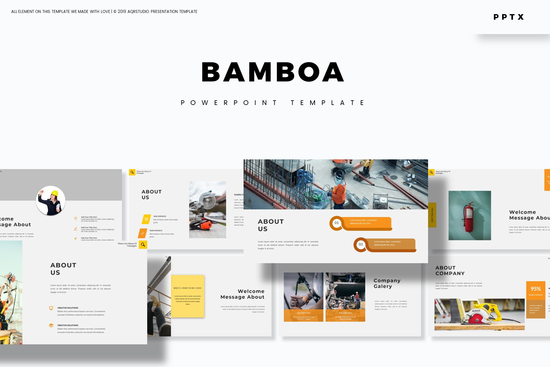 Bamboa - Powerpoint Template, a Presentation Template by AQR Studio ...