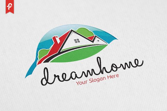 Dream Home Logo, a Branding & Logo Template by ft.studio
