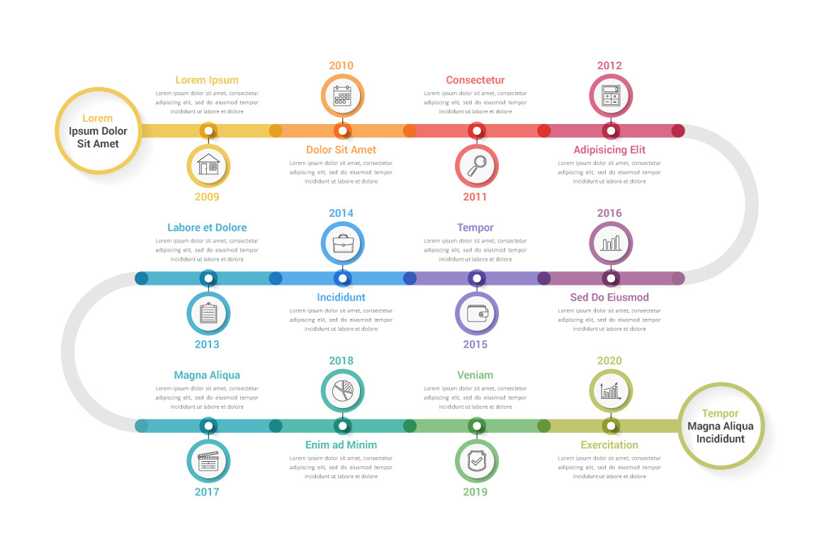 Timeline Infographics, a Graphic by PixMarket