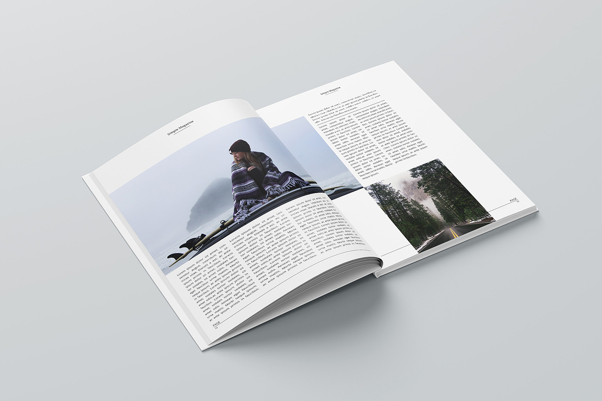 Simple Magazine, a Magazine Template by obayes