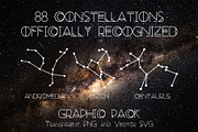88 Astrology Constellations, an Object Illustration by TheSlavicRoots