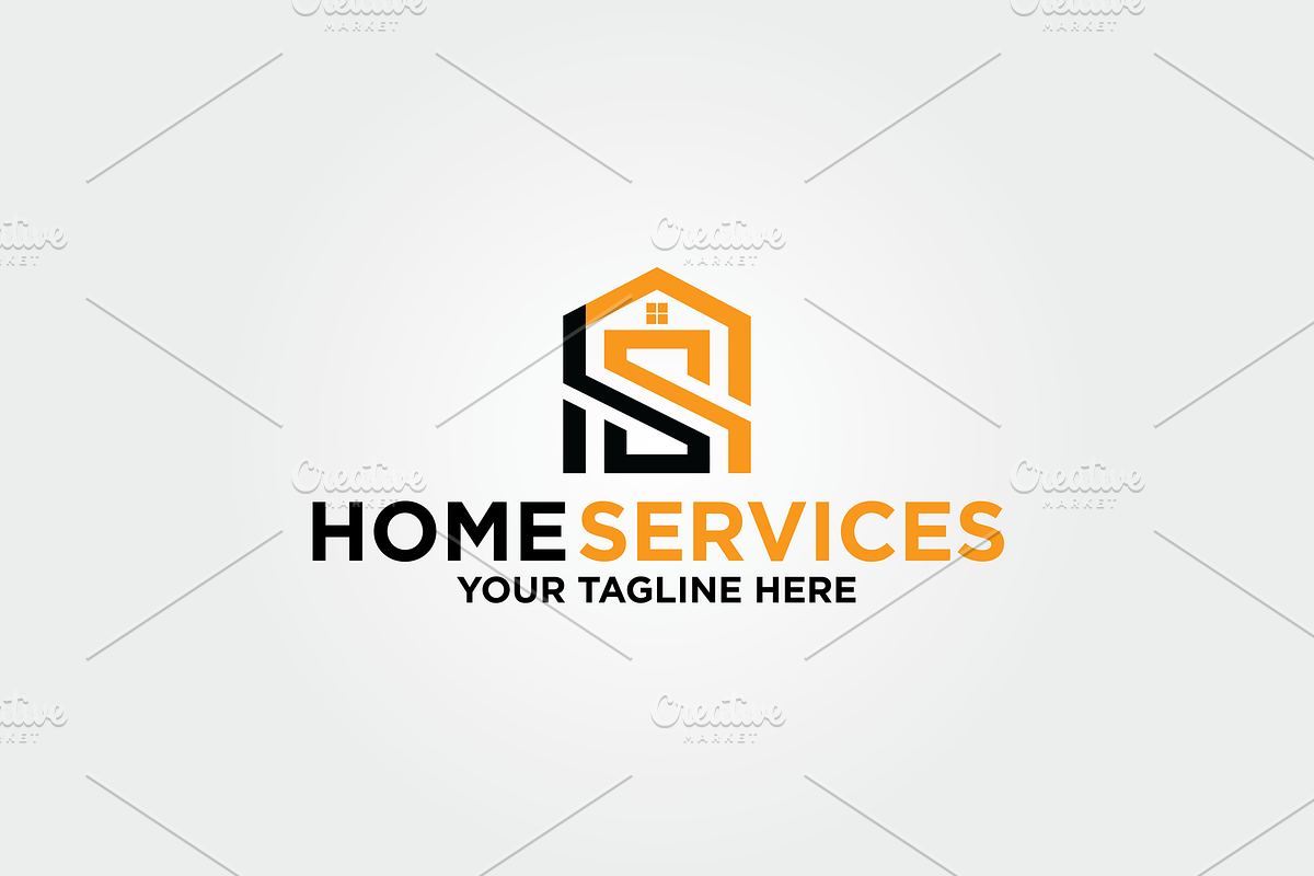 Home Services, Construction Logo, a Branding & Logo Template by REDVY ...