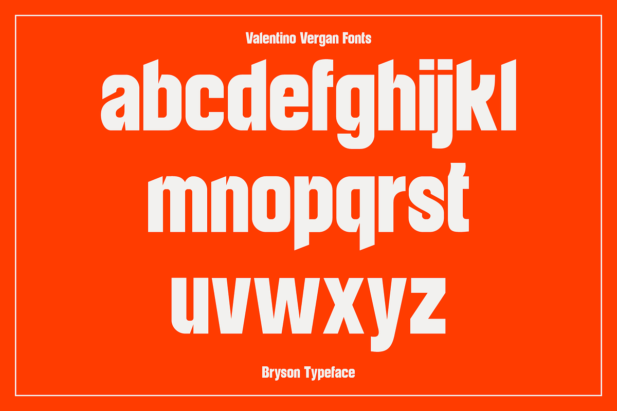 Bryson - Bold Typeface | Creative Market