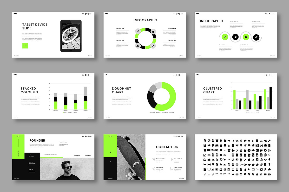 Pegasus – Business PowerPoint, a Presentation Template by Dens Creative Studio