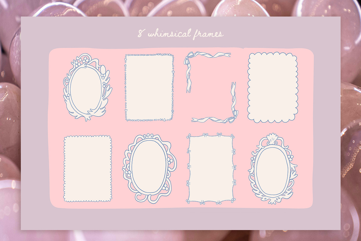Mermaidcore aesthetic clipart set