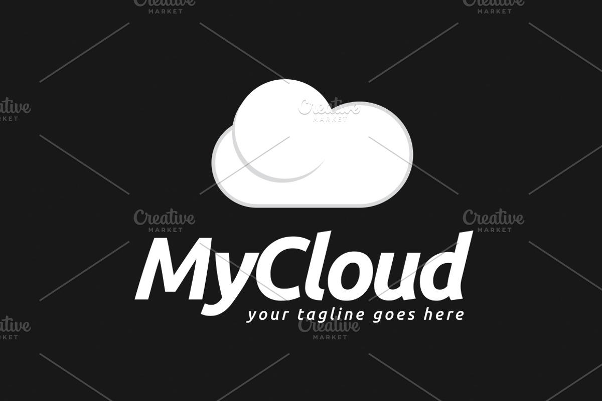 My Cloud Logo Template, a Branding & Logo Template by PixaSquare