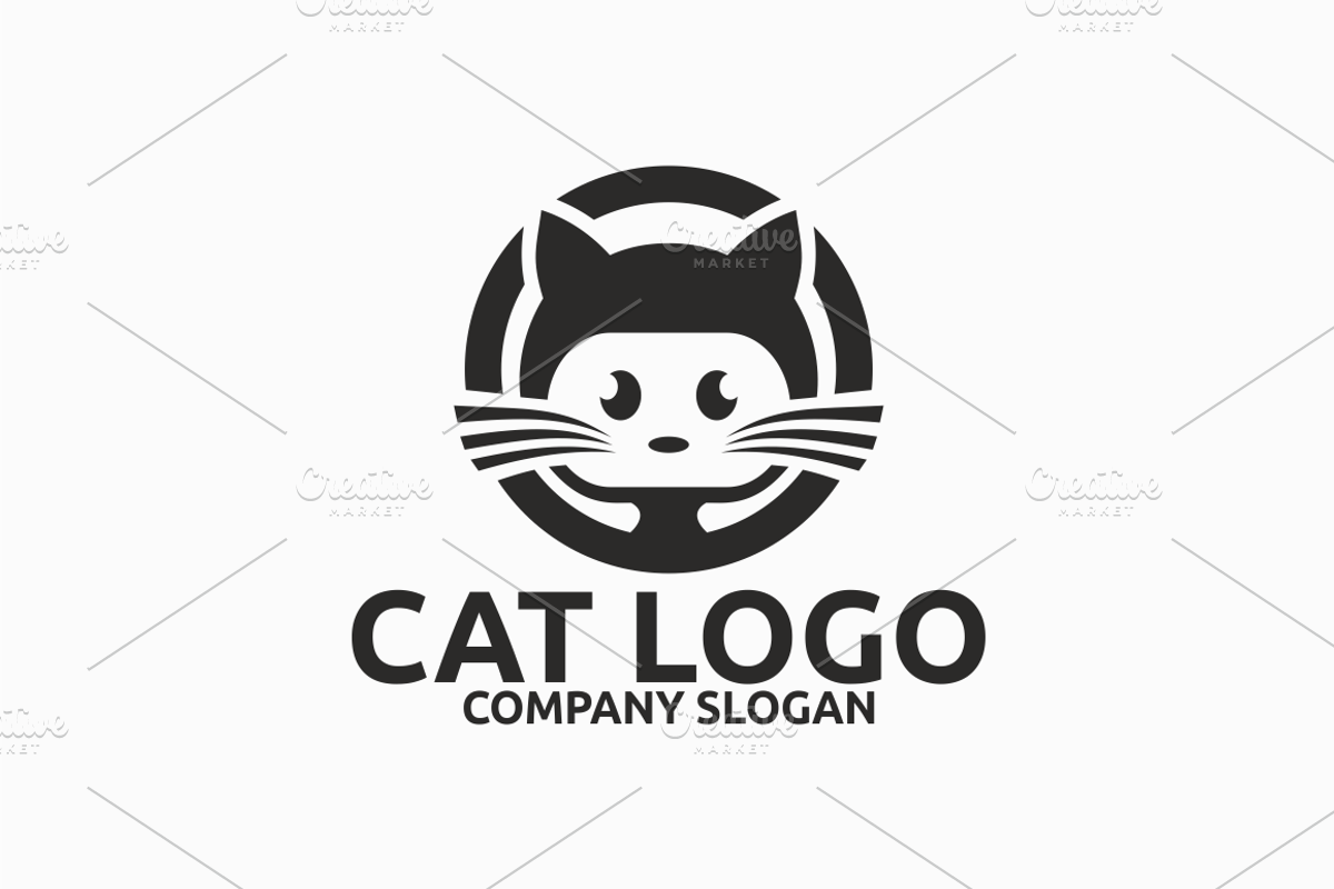 Cat Logo, a Branding & Logo Template by Brandlogo