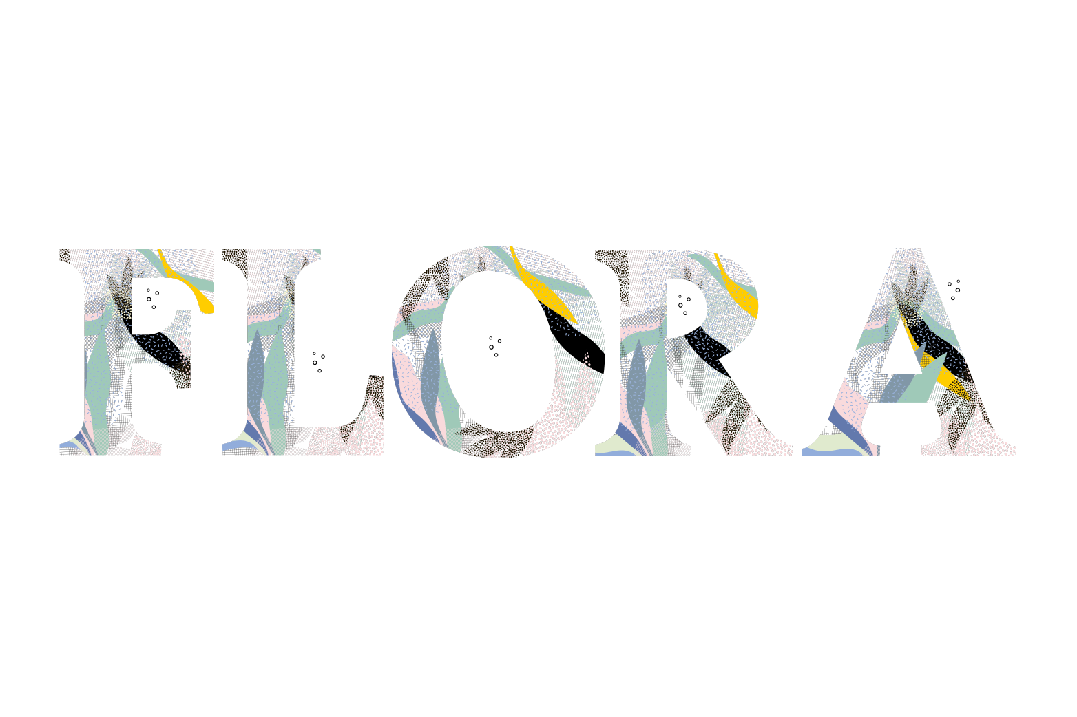 Flora Font, a Font by yaisalinas