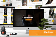 Marimax - Powerpoint Template, a Presentation Template by AQR Studio