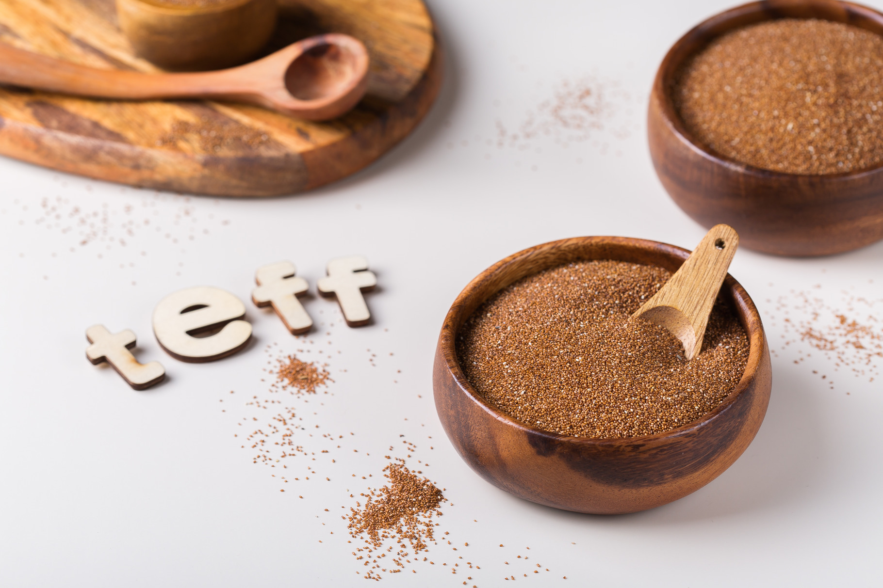 Ancient grain teff popular in Eritrean and Ethiopian cuisine, a Food ...